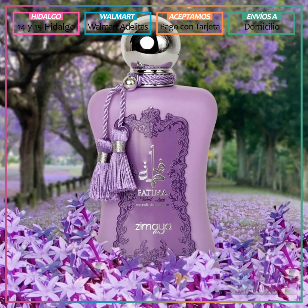 PERFUME AFNAN FATIMA VELVET LOVE PARA MUJER | Cubos