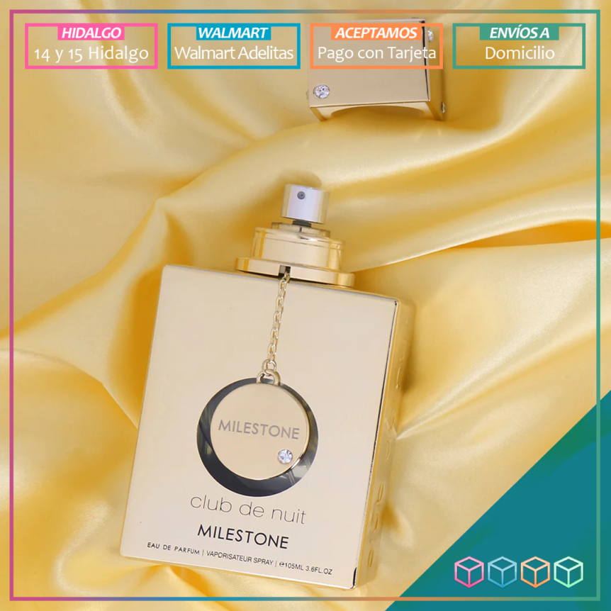 PERFUME ARMAF CLUB DE NUIT MILESTONE | Cubos