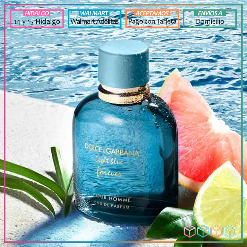 PERFUME DOLCE & GABBANA LIGHT BLUE PARA DAMA | Cubos